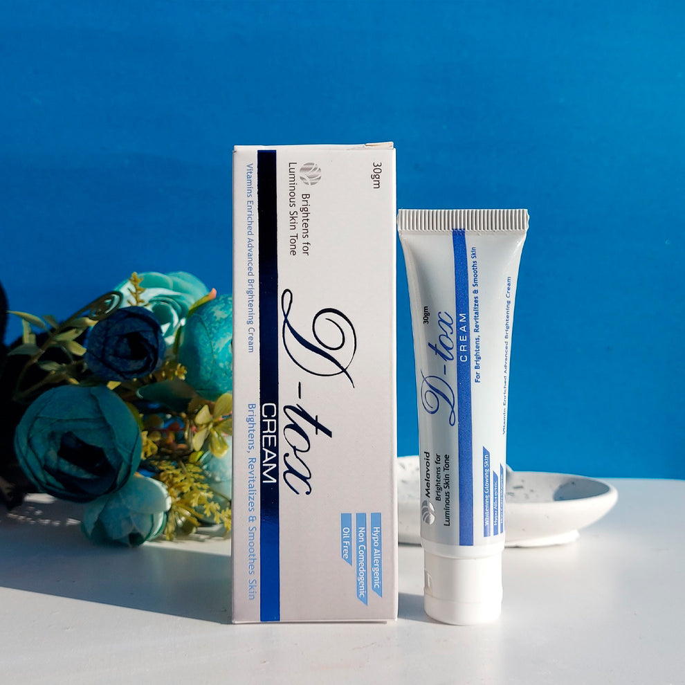 D-Tox Skin Whitening Cream For Face, Hands & Feet | TST Derma